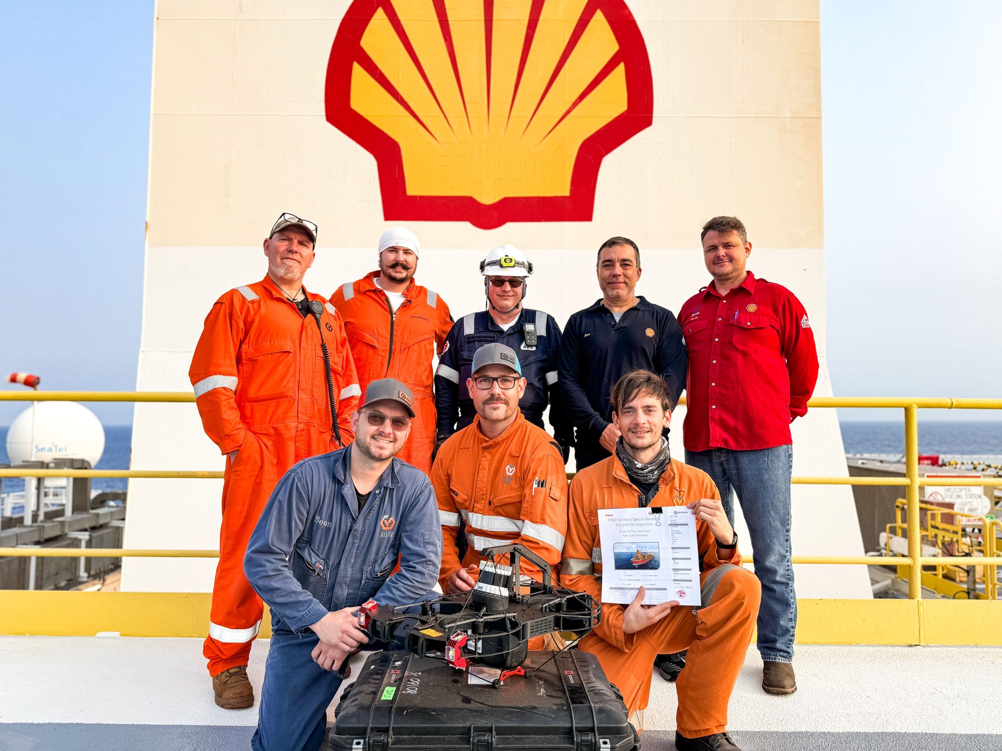 Group Class Sign Off for World First Robotic FPSO Tank Survey